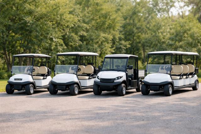 Noleggio professionale di golf car e veicoli elettrici